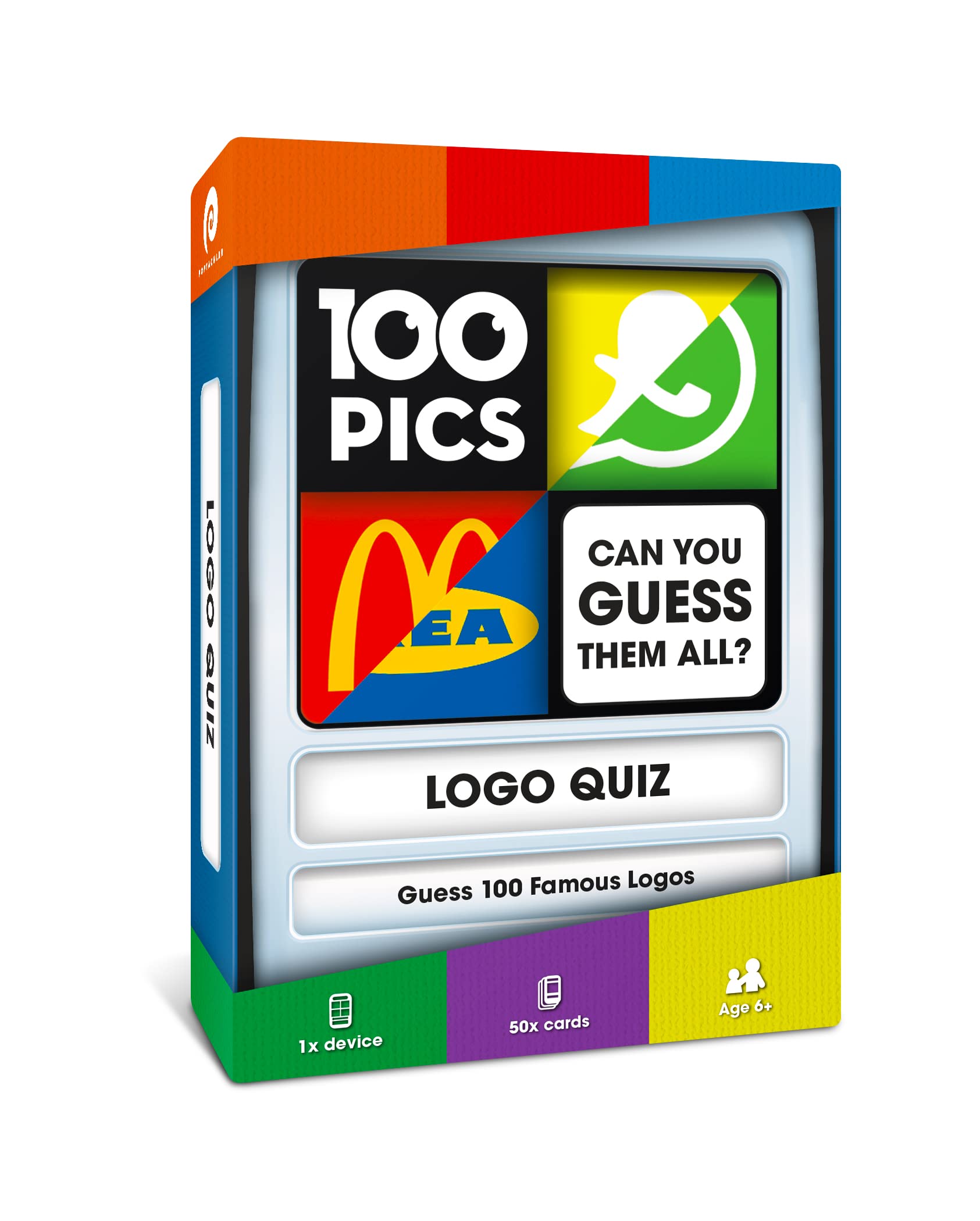 Mua 100 PICS Logo Quiz Travel Card Game - Guess 100 Logos, Family Brain ...