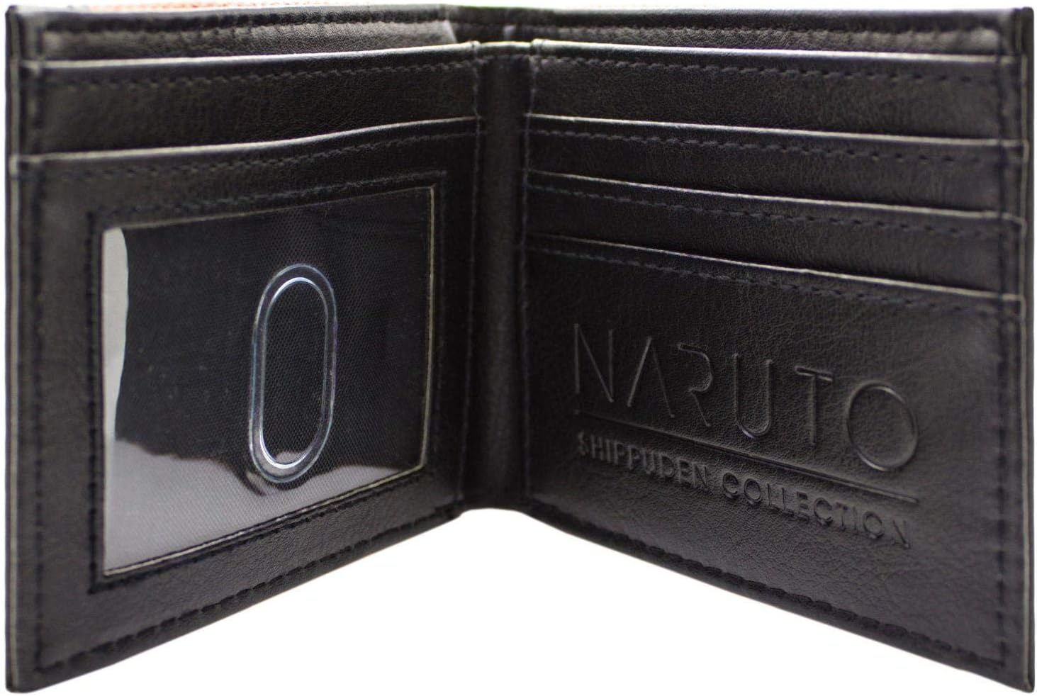 Naruto Shippuden Ninja Headband Black ID & Card Bi-Fold Wallet – BigaMart