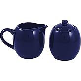 Amazon.com | Pink Rose Ceramic Creamer & Sugar Service Set: Cream And ...