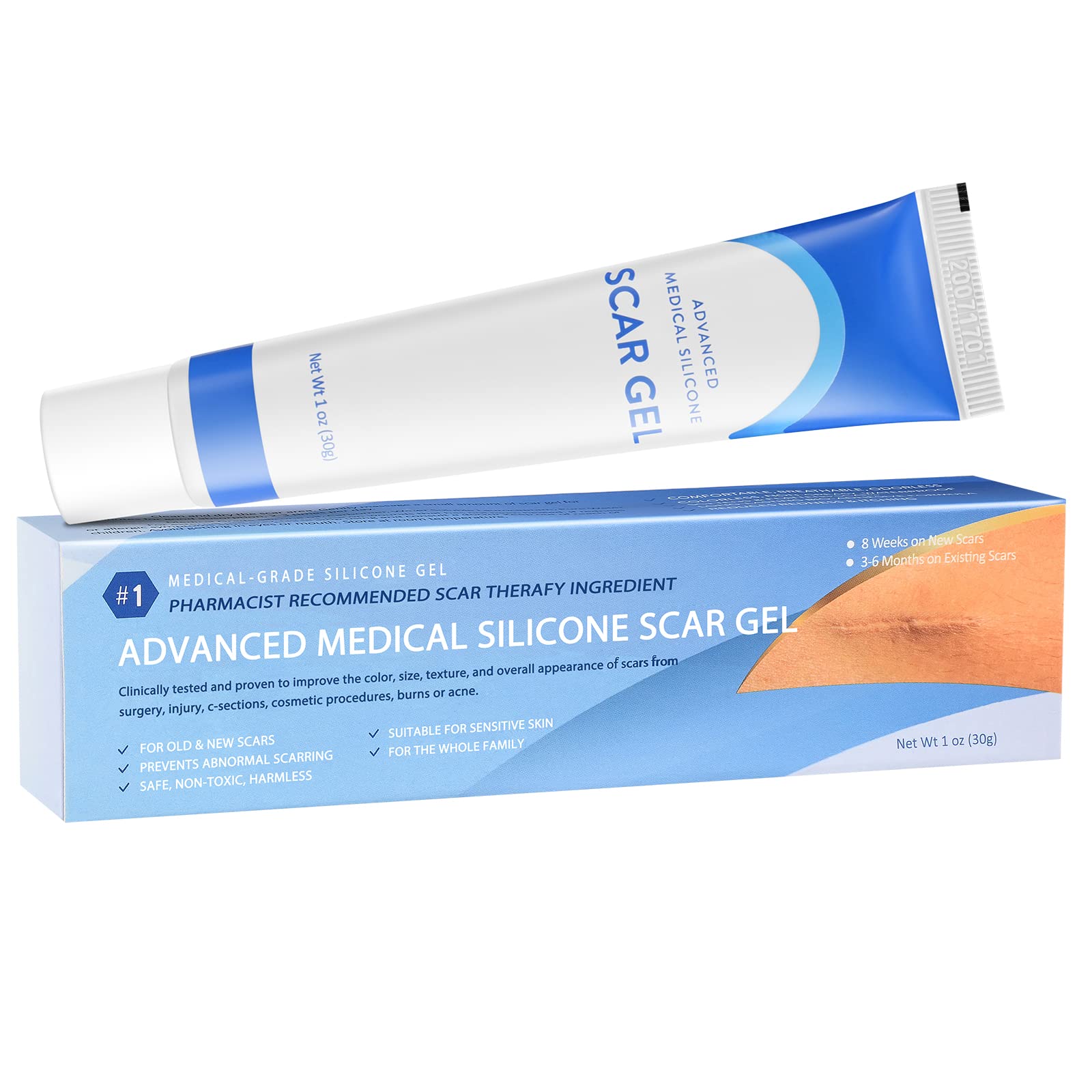 Mua Silicone Scar Gel, Scar Cream, Scar Removal and Treatment Cream for ...