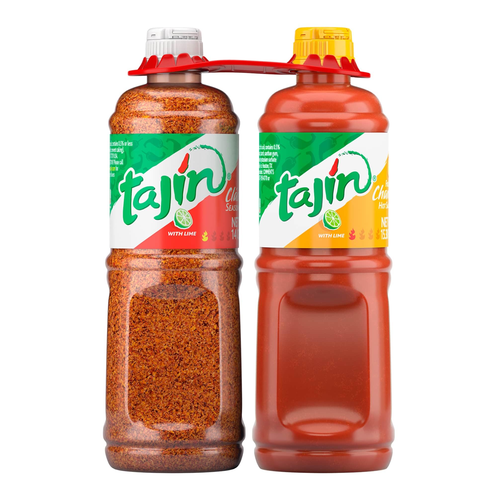 Tajín Clásico Seasoning 14oz and Tajín Fruity Chamoy Sauce 15.38oz ...