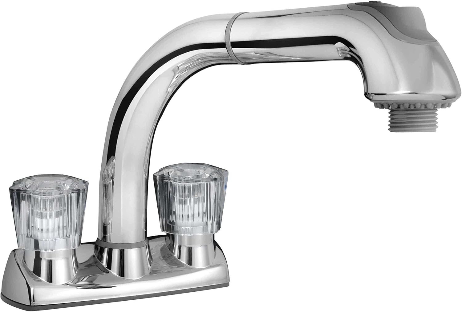 Amazon.com : Clean-FLO M-48C Cleanflo Pull Out Utility Faucet, Chrome ...