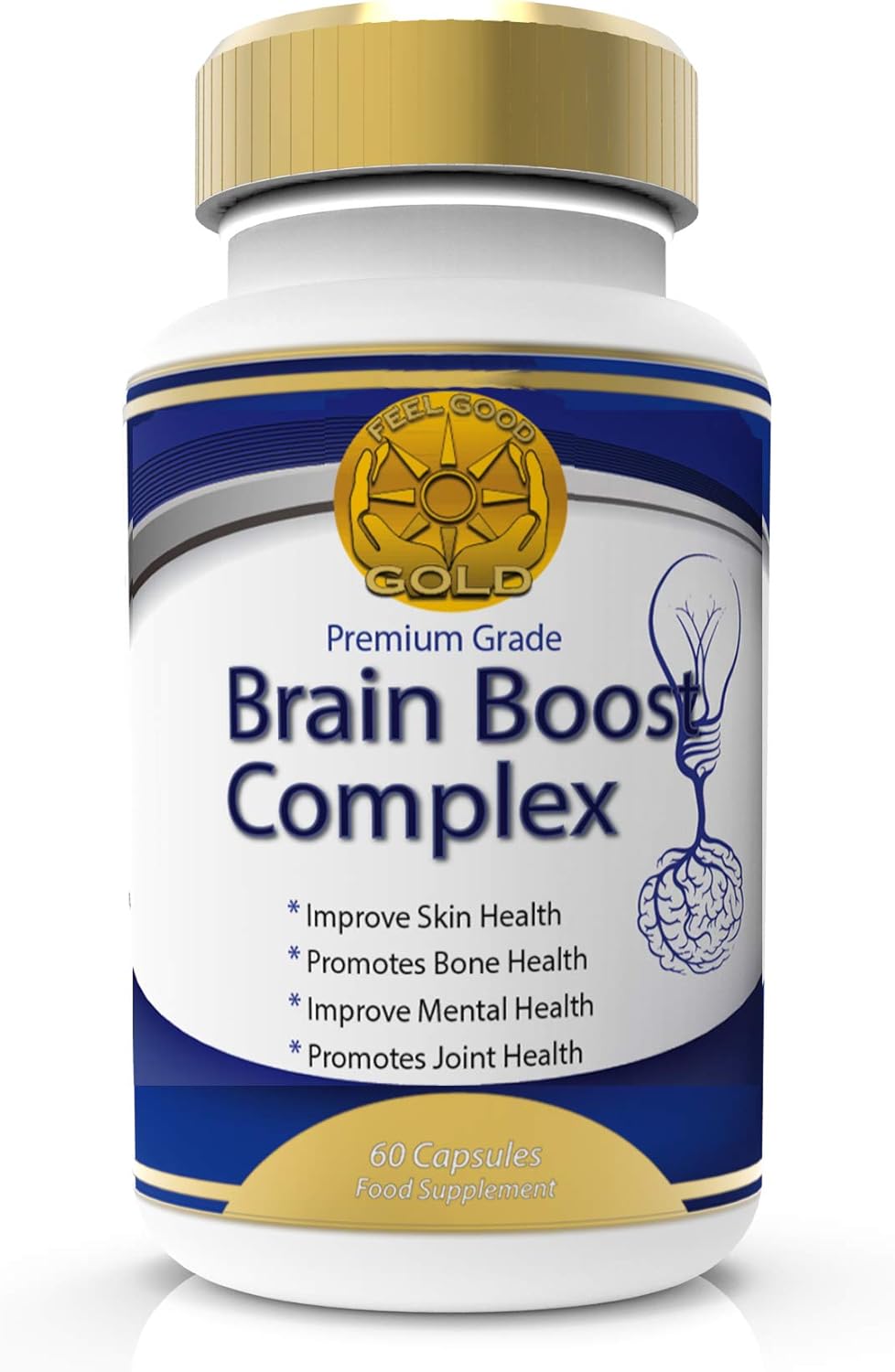 Brain Boost Nootropics Max Strength Complex of Vitamins for Memory ...