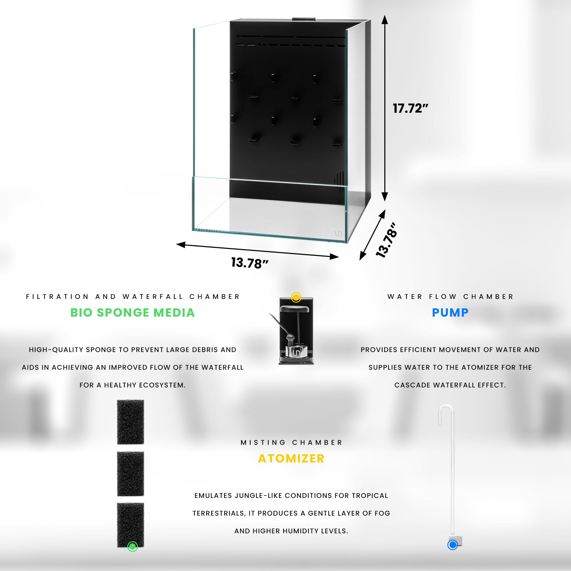 Mua Ultum Nature Systems Foresta Integrated Paludarium Tank - All in ...