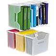 Amazon.com: IRIS USA Small Portable Desktop File Box with Open Lid, 6 ...