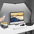 2-in-1 Desk Lamps for Home Office,24W Large Double Head Computer Desk ...