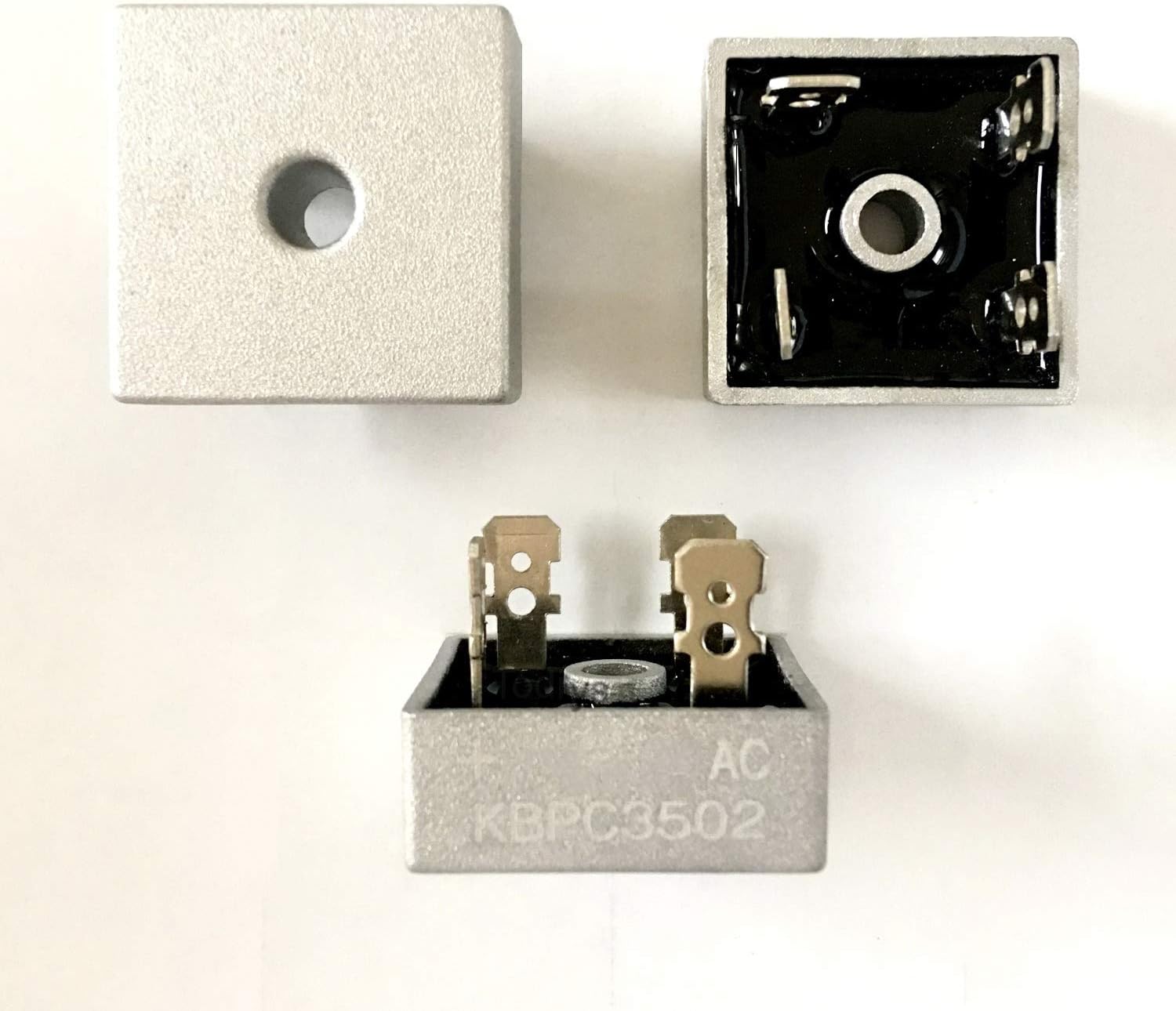 Todiys New 4Pcs for KBPC3502 GBPC3502 KBPC3502-G NTE5340 ECG5340 KBPC3502WP KBPC3502i 35A 200V ...