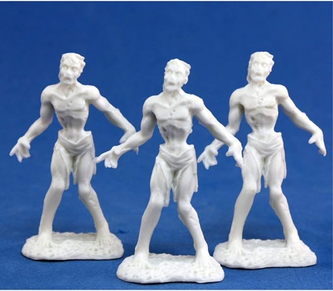 Amazon.com: Reaper Miniatures 77053 Bones - Zombies Set Of 3: Toys & Games
