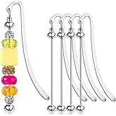 Amazon.com: Dunzoom 8 Pcs Beadable Bookmarks DIY Metal Blank Bar ...