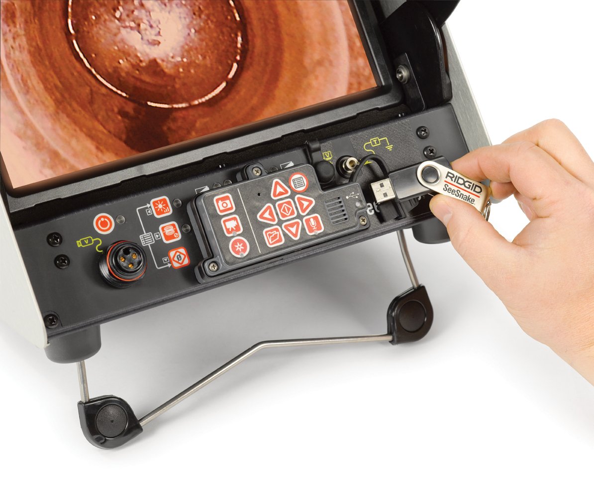 Battery Sold Separately RIDGID 39328 SeeSnake CS10 Digital Recording ...