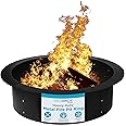 Amazon.com : BIRDROCK HOME 30" Fire Ring for The Outdoors - Durable ...