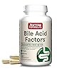 Jarrow Formulas Bile Acid Factors 1000 mg with Conjugated Bile Acids ...