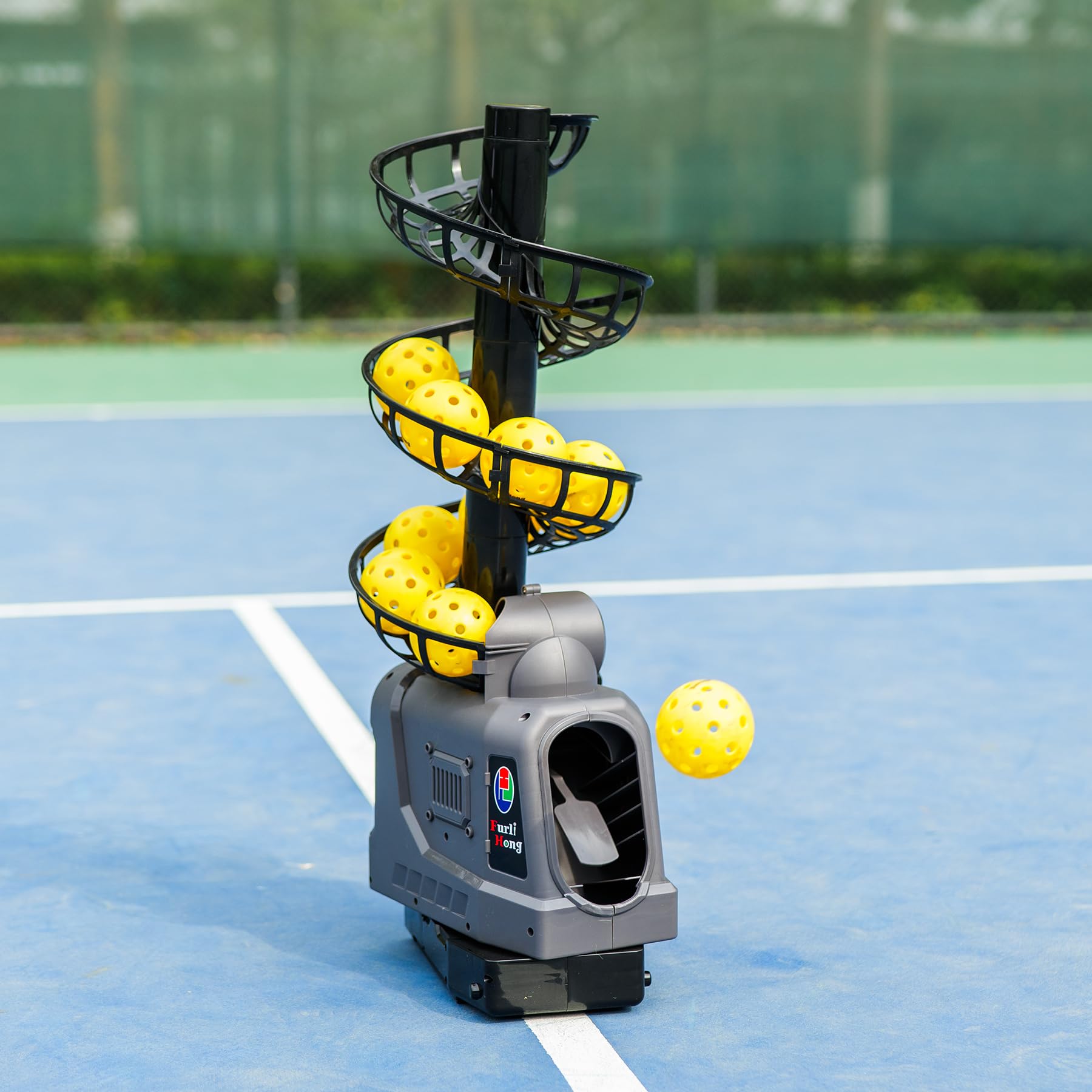Mua 681PBH Pickleball Machine with Auto Swing, 3 Angles & 4 Speeds ...