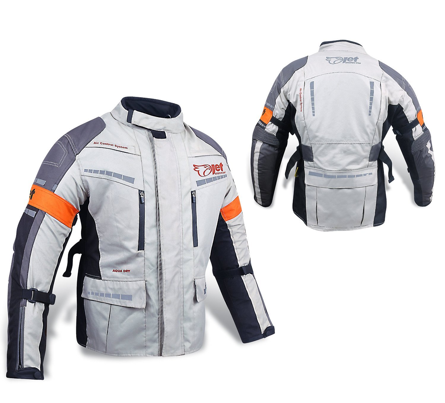 Cordura Adventure Bike Jacket UK Made Men's Textile Waterproof With CE ...