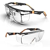 Amazon.com: DEX FIT Safety Over Glasses SG210 OTG; Fit Over Your Eyewear, Z87 Eye Protection, 3X ...