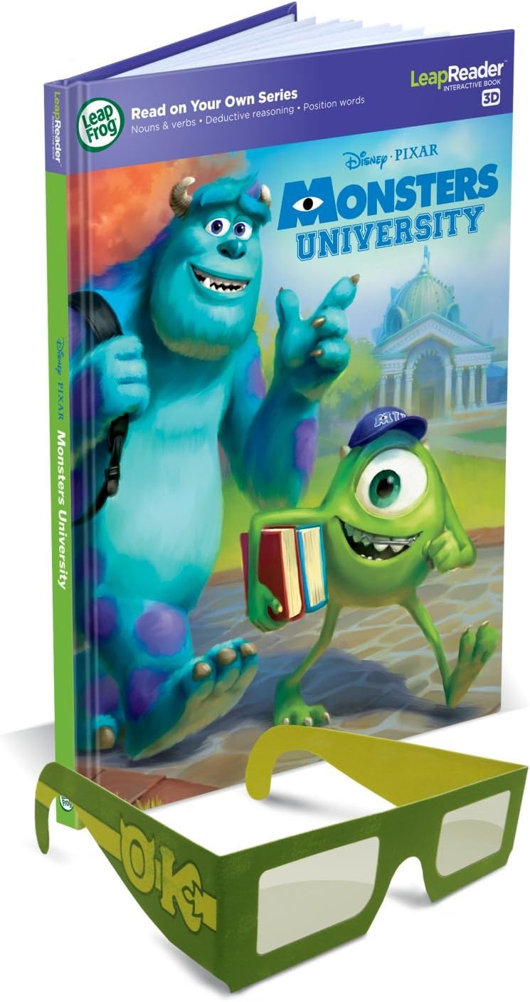 Leapfrog Leapreader Book Disney Pixar Monsters University: Amazon.co.uk ...