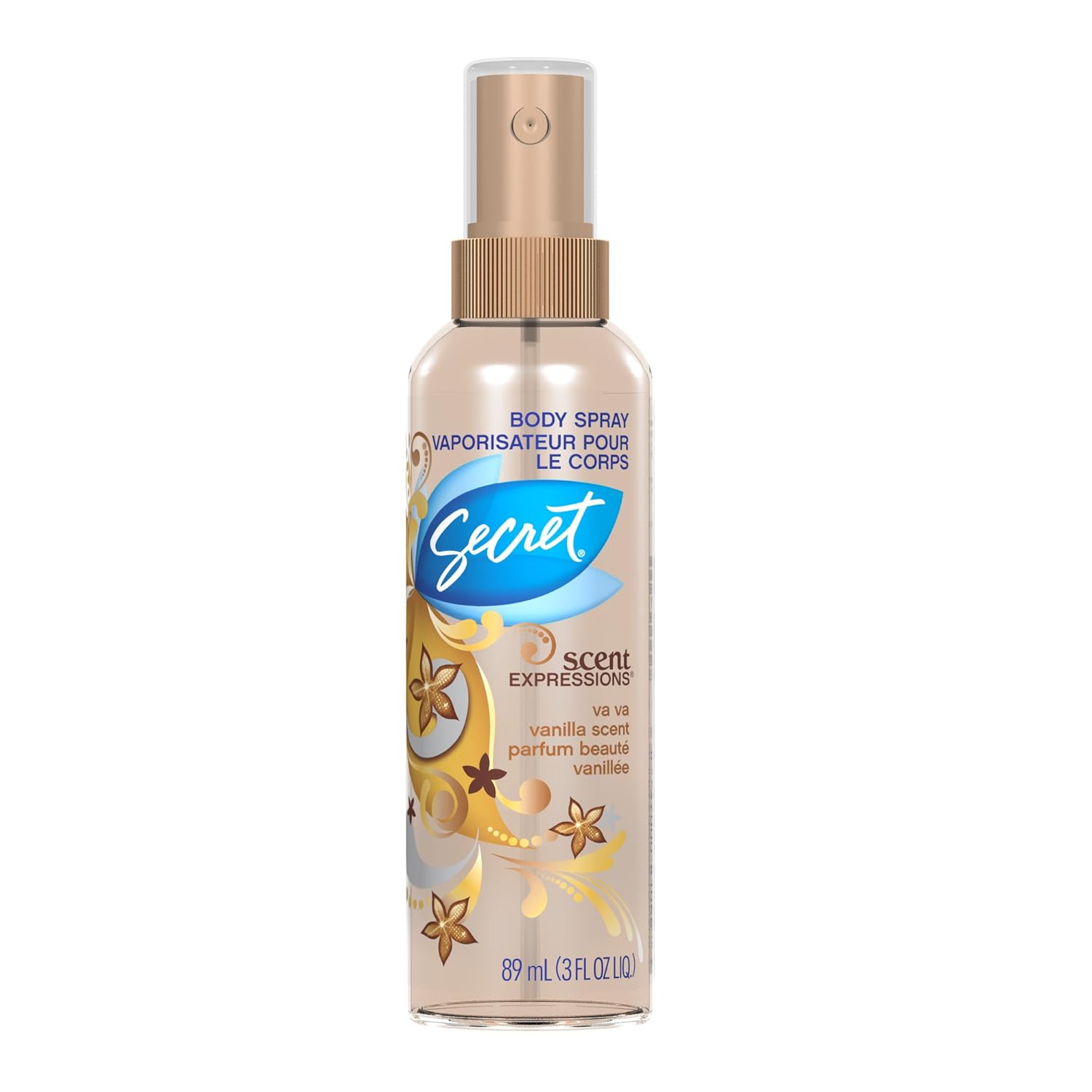 Amazon.com : Secret Scent Expressions Body Splash, Va Va Vanilla Scent ...
