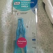 TePe Angle Red Interdental Brushes (0.5mm - Size 2) / Easy and simple ...