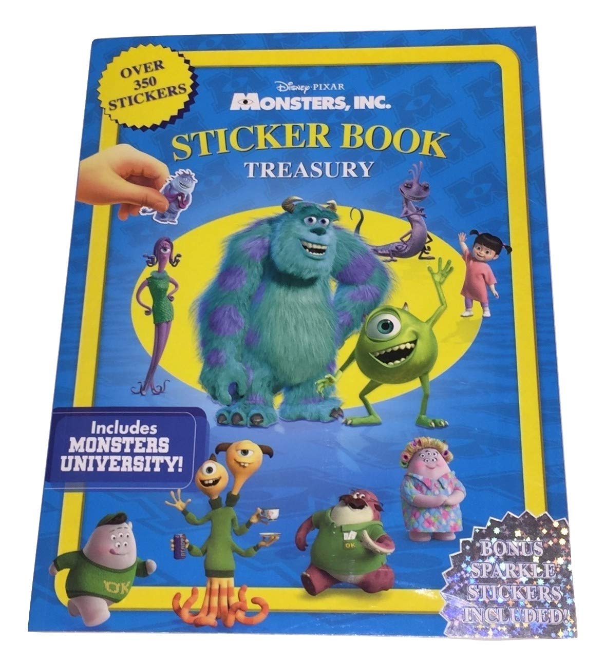 Buy Disney Monster's Inc and Monster's University Educational Sticker ...