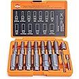 Topme Deep Bolt Extractor Set,16 PCS Impact Bolt & Nut Remover Set ...