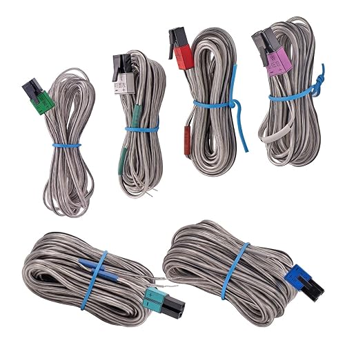 Set of 6 Speaker Wire Cable Cord Replacement Kits for Sony Speaker. MHC ...