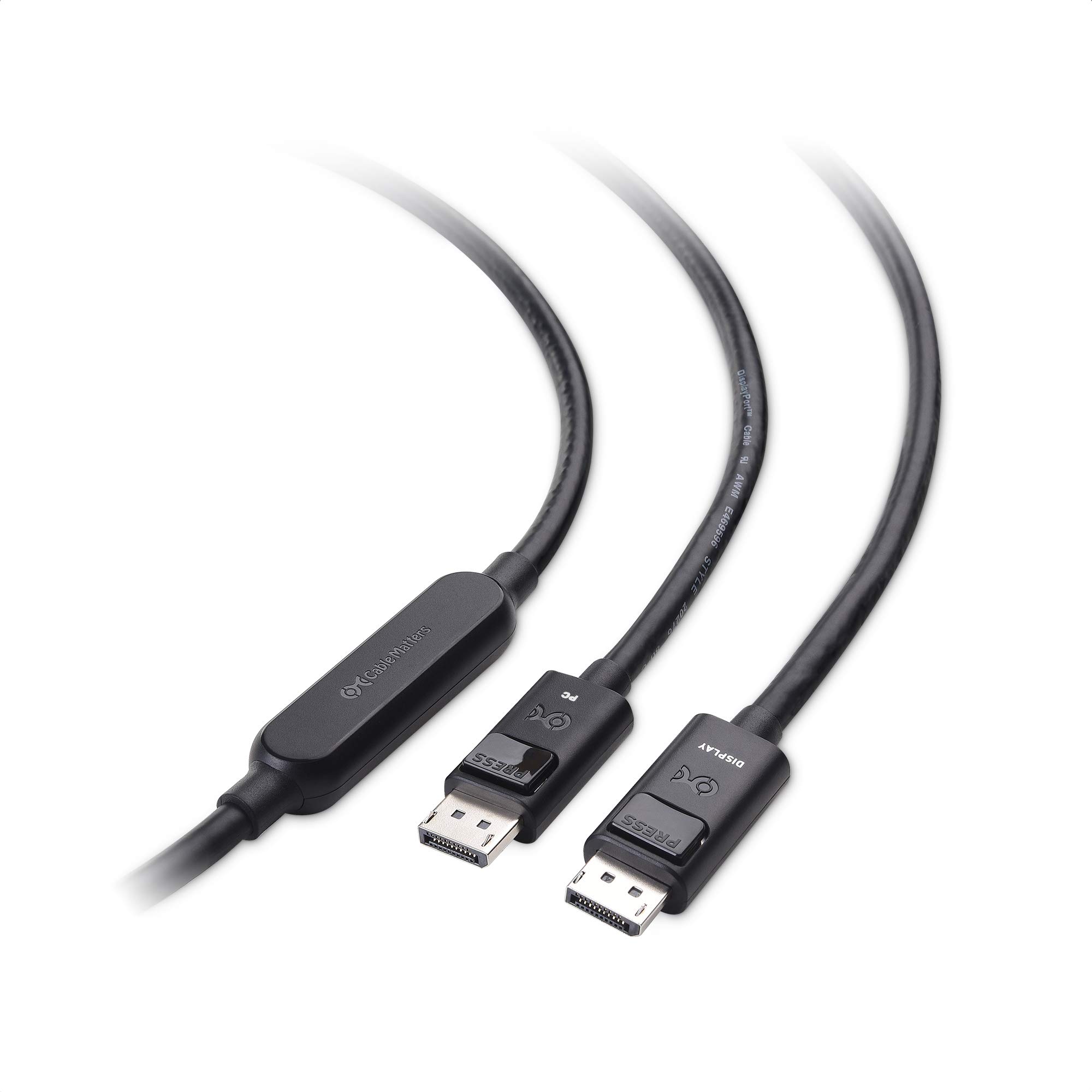 Mua Cable Matters Unidirectional 32.4Gbps Active DisplayPort 1.4 Cable 33ft, 8K 60Hz / 4K 144Hz ...