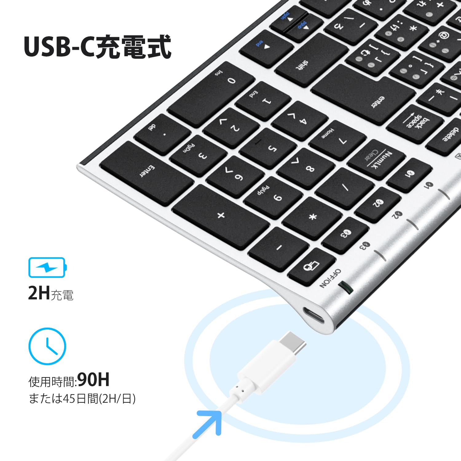 Mua iClever IC-BK22 Keyboard, Bluetooth Wireless Keyboard, Pantograph, Wireless, Japanese JIS ...