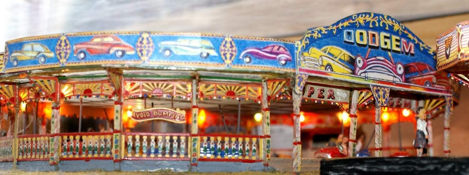 Langley Models Dodgem Ride 60 70's Art OO Scale UNPAINTED Funfair model ...