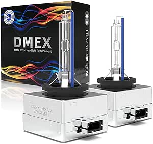 Amazon.com: DMEX D1S Xenon HID Headlight Bulbs 6000K Cool White 35W 66144 66140 85140 85415 ...