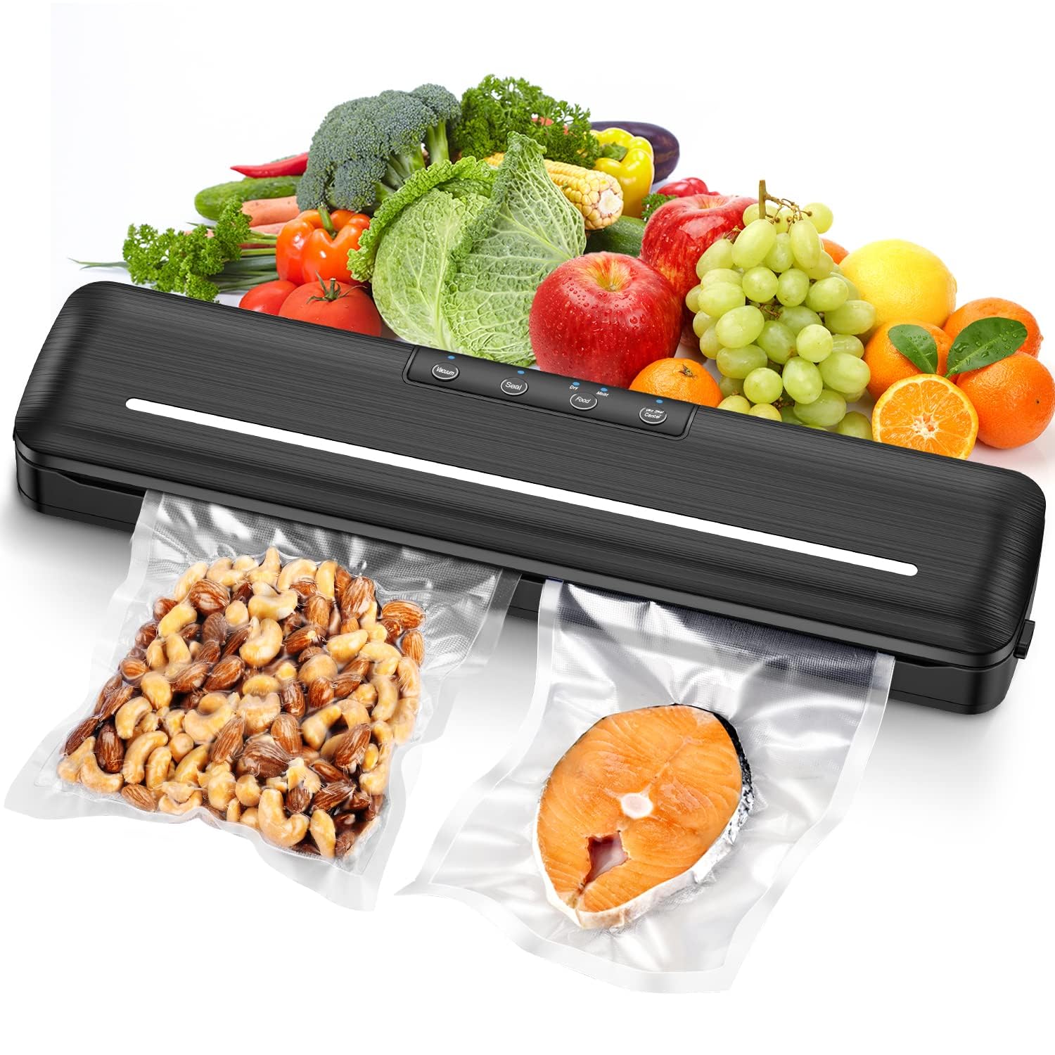 Mua Vacuum Sealer Automatic Air Sealing Food Vacuum Sealer Machine with Dry/Moist Food Modes and ...
