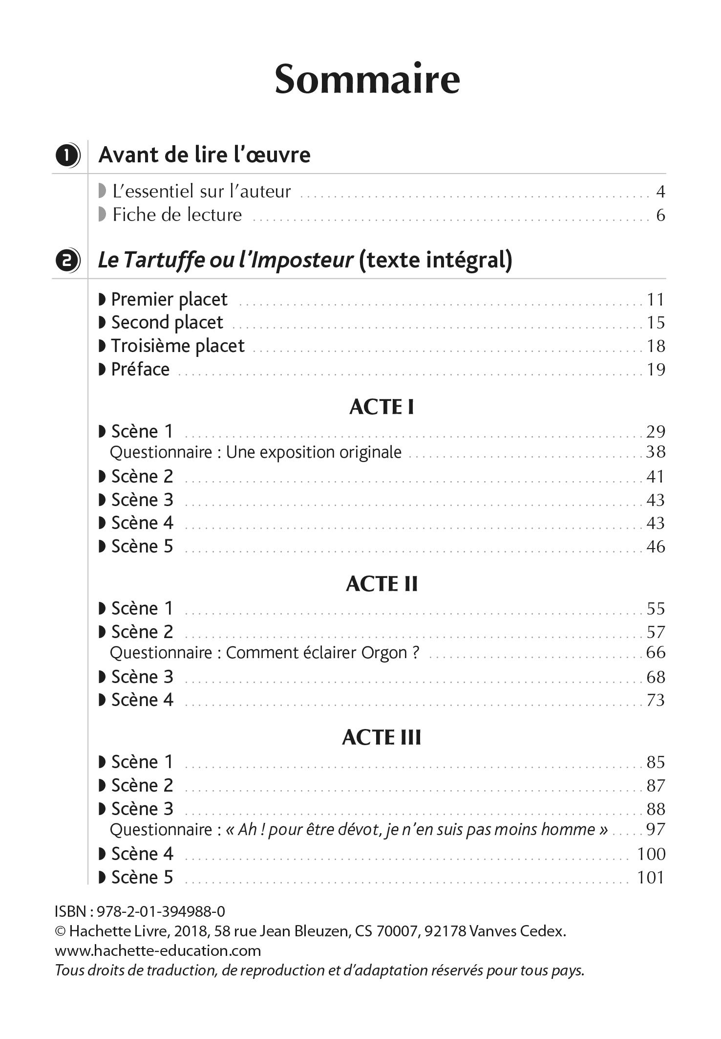tartuffe analyse personnage