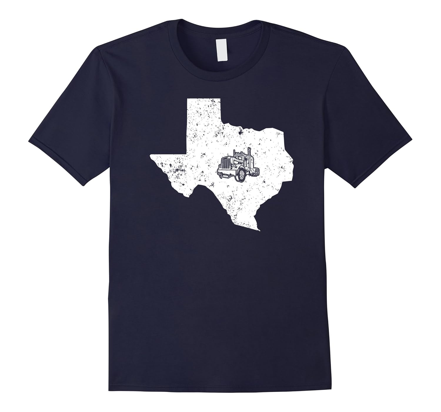 Texas Long Haul Trucker T Shirts 18 Wheeler Trucks Shirt-4LVS