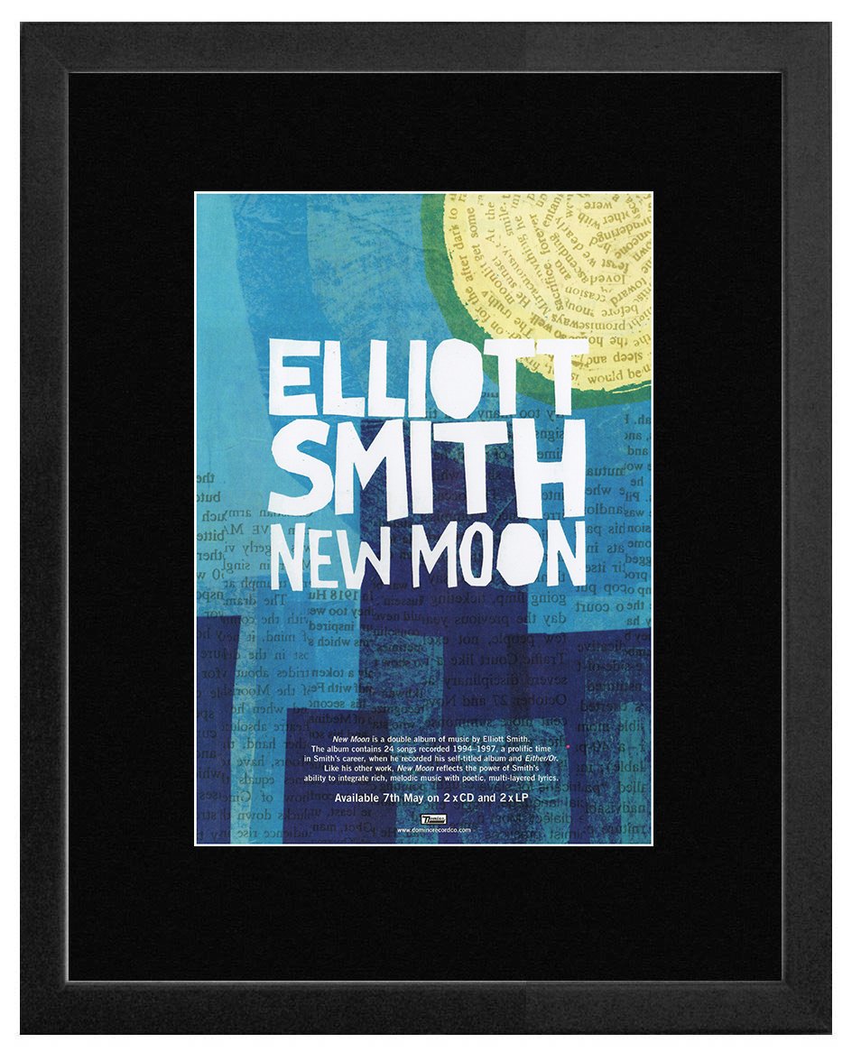 ELLIOTT SMITH - New Moon Matted Mini Poster - 28.5x21cm: Amazon.co.uk ...