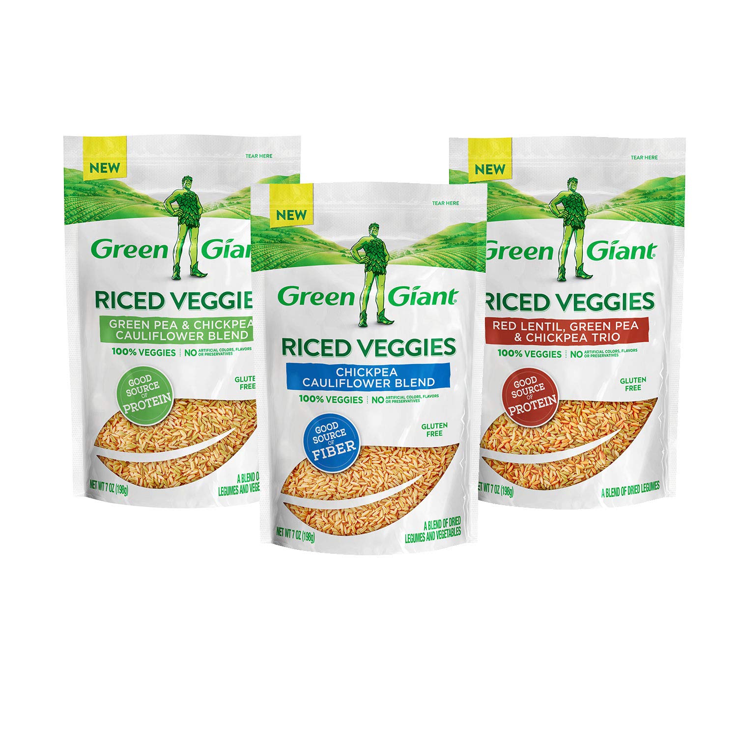 Amazon.com : Green Giant Veggie Rice (Green Giant Veggie Rice, 21 oz ...