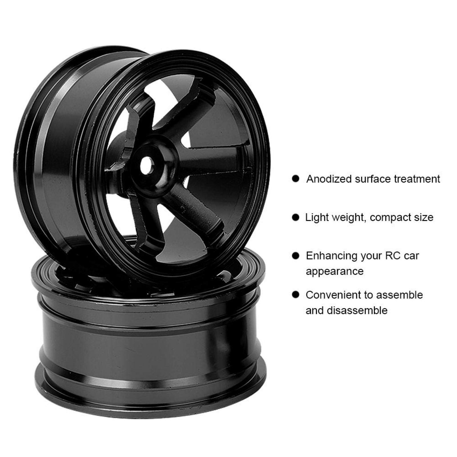 Mua cersalt Aluminum Alloy Wheel Hub, RC Wheel Hub Parts Assembly RC ...