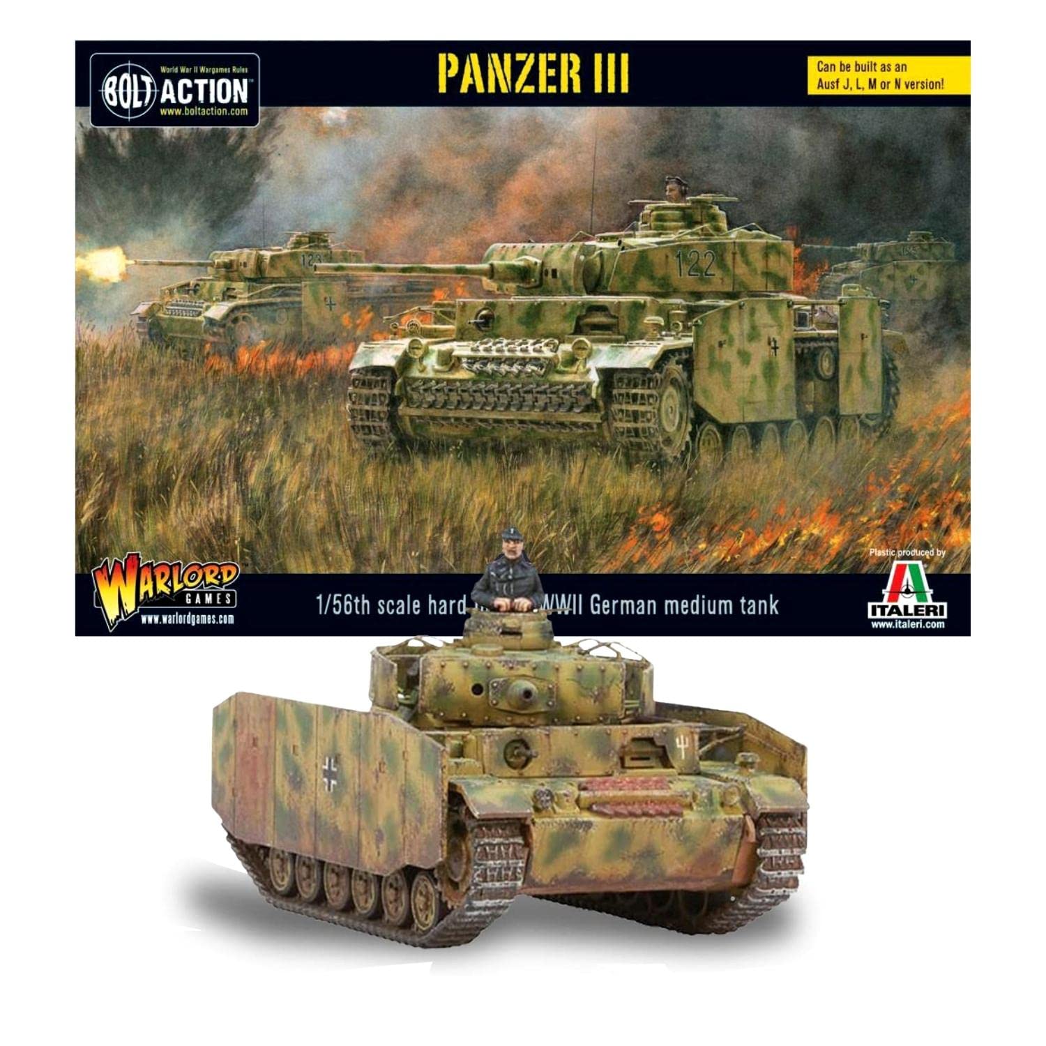 Mua Wargames Delivered Bolt Action Tank War -Panzer III German, World ...