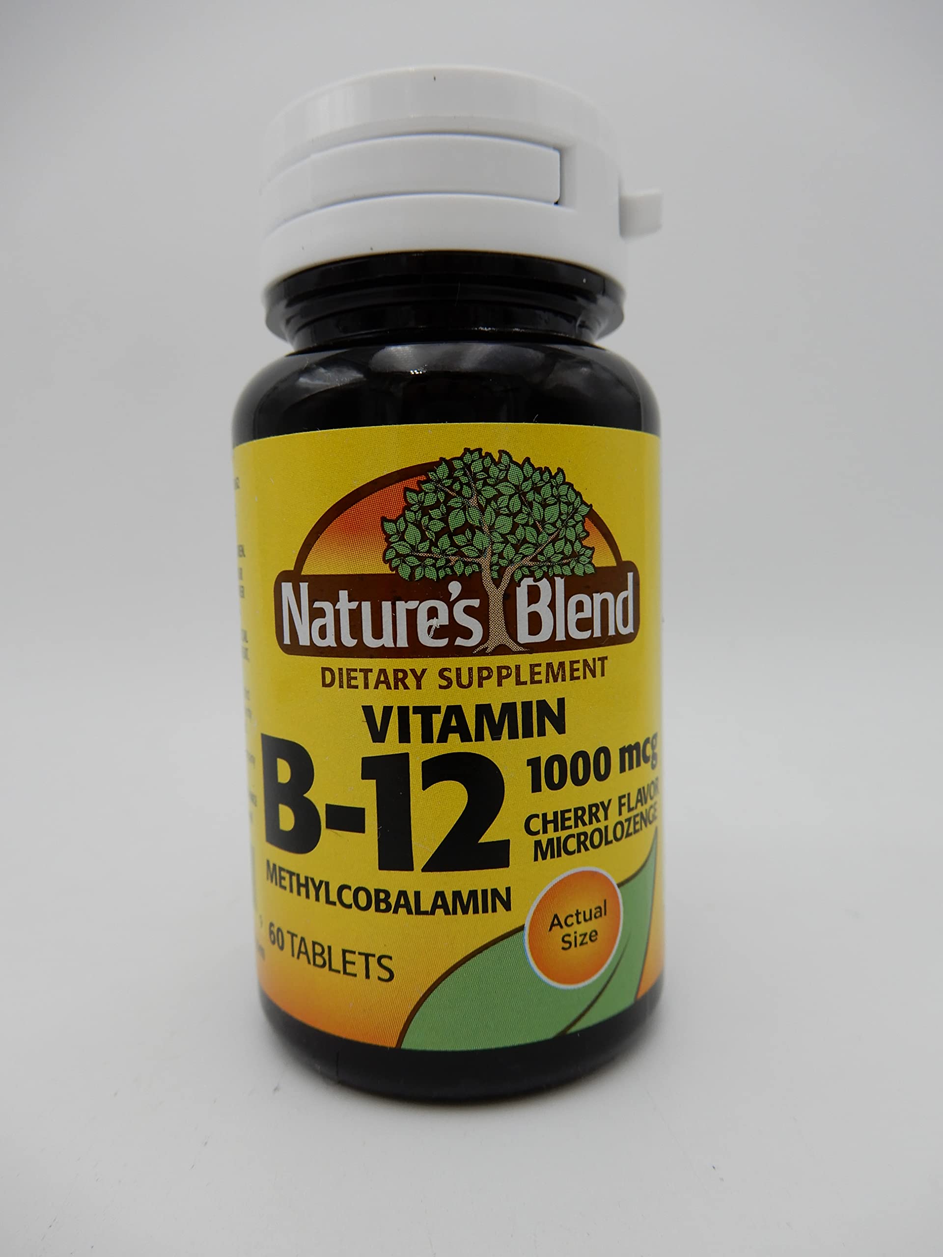Mua Nature's Blend Vitamin B-12 Methylcobalamin, 1000mcg, Cherry Flavor ...