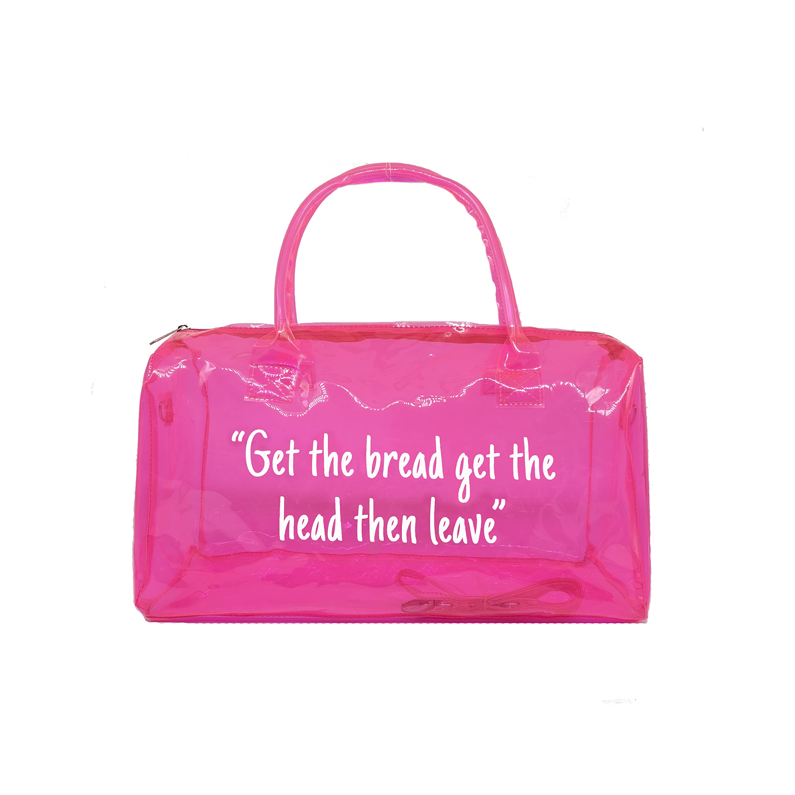 Clear Gym Bag for Women,Spend Night Bag Clear PVC Tote Bag Large Sports ...