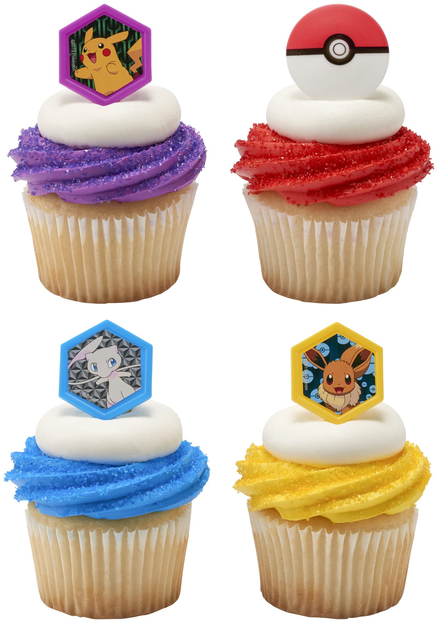 Mua DecoPac Pokémon I Choose You Rings, Cupcake Decorations With ...