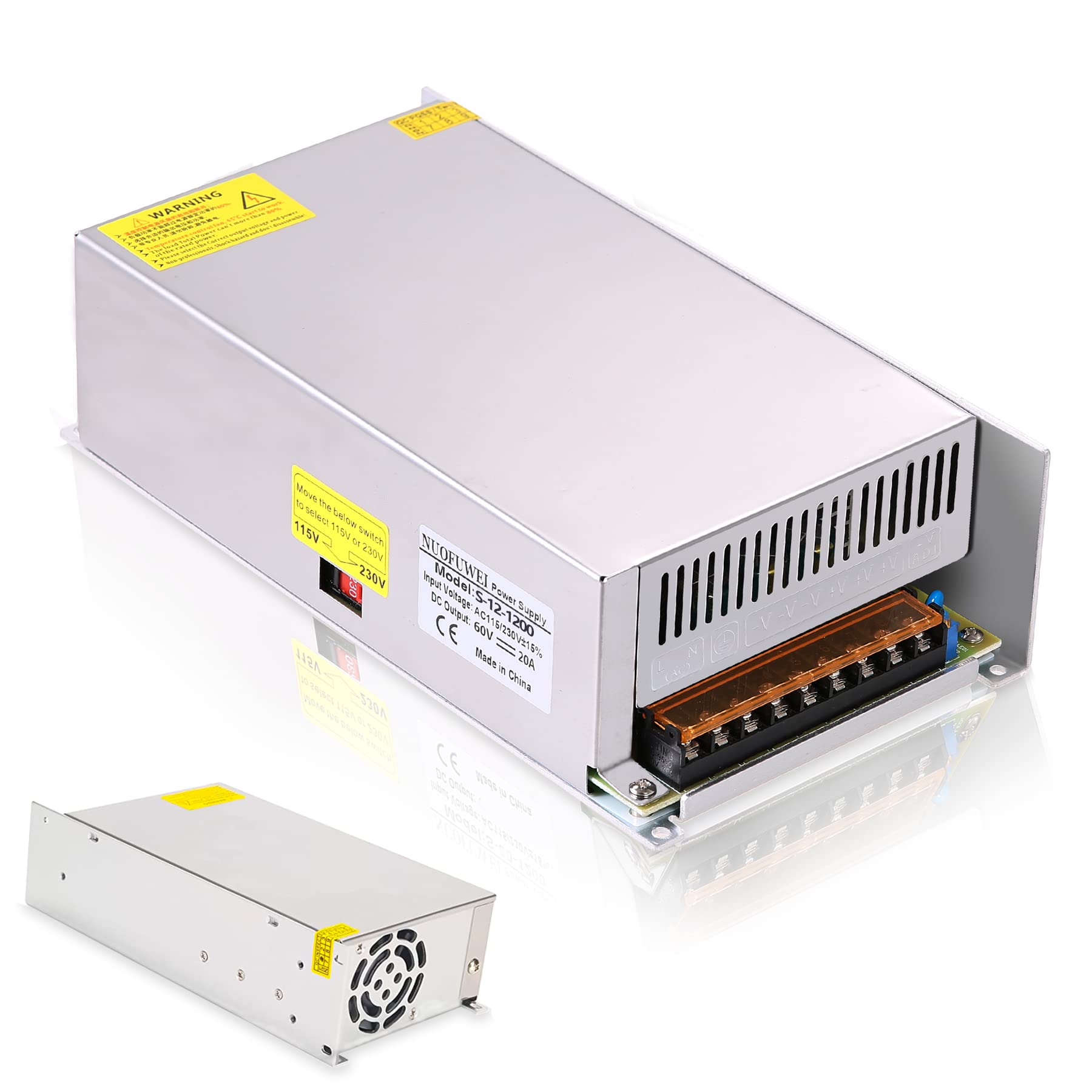 Mua Trafo DC 12V 100A 1200W Netzteil Transformator Schalternetzteil ...