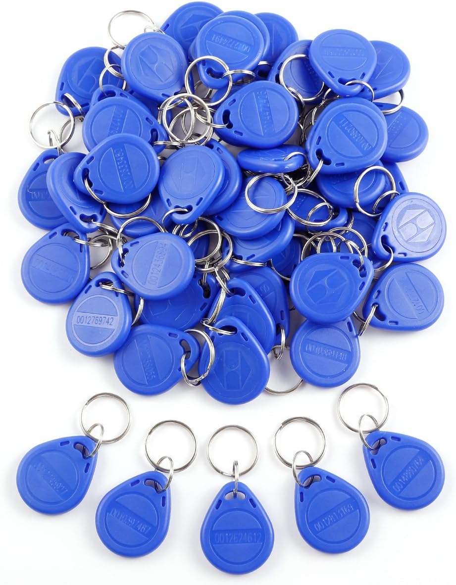 125Khz RFID Proximity ID Card Token Tags Key Fobs Keyfobs for Door ...