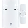 GE Wireless Doorbell Kit, Plug-In Receiver, 2 Push Buttons, 8 Melodies ...