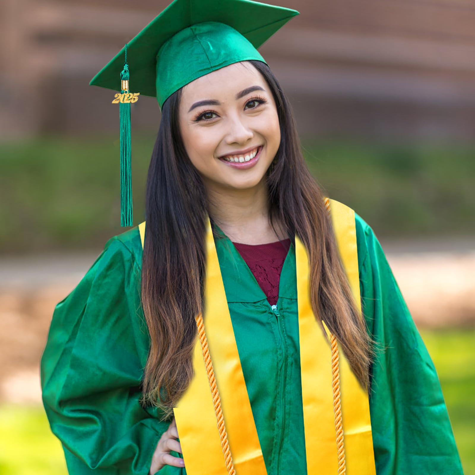 Mukum Matte Graduation Cap And Gown 2025 Set Bulk With Tassel 2025 ...