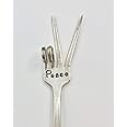 Amazon.com: PEACE Sign stamped Garden Marker Fork recycled art for your ...