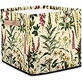 Amazon.com: Tablerazzi Wildflower Botanical Storage Bin, 13 Inch ...
