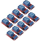 Amazon.com: HiLetgo 2pcs 5V One Channel Relay Module Relay Switch with OPTO Isolation High Low ...