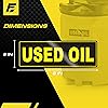 Used Oil Stickers - Waste Oil Sticker for Storage Tanks and Drums ...