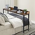 Amazon.com: Clevich Overbed Table with Wheels, Queen Full Size Mobile ...