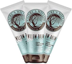 Amazon.com: Nature’s Willow – Willow Balm Natural Pain Relief Cream for ...