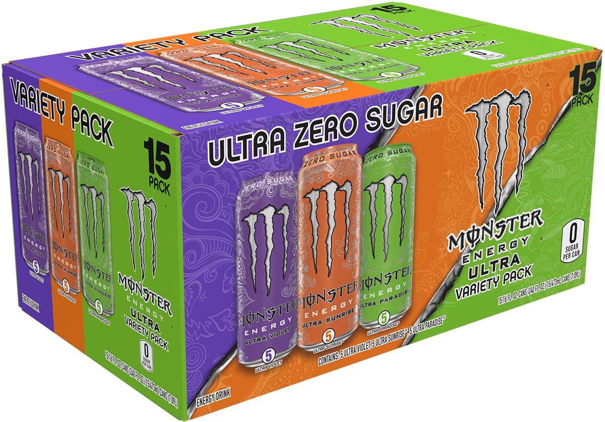 Mua Monster Energy Ultra Variety Pack, Ultra Violet, Ultra Sunrise ...